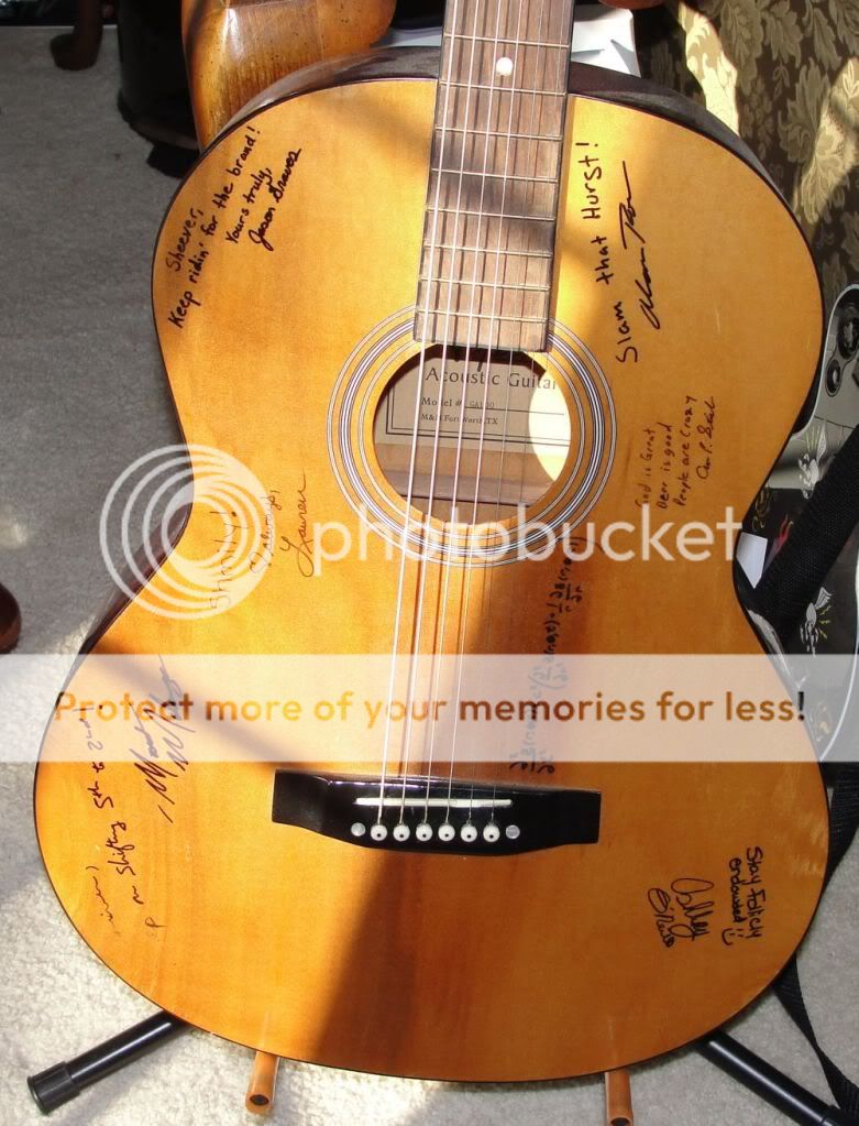 Best way to sign a guitar? - The Acoustic Guitar Forum