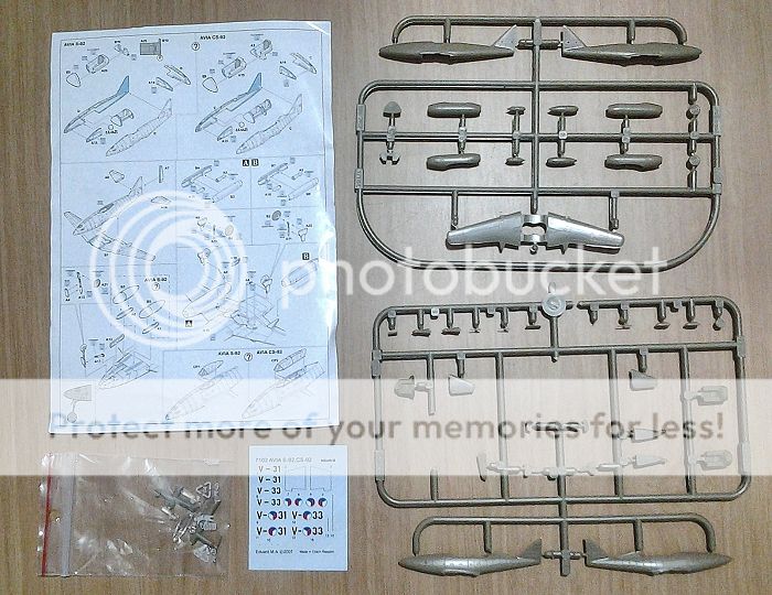 Eduard 1/144 Avia CS-92 - Completed - Training Types Group Build ...