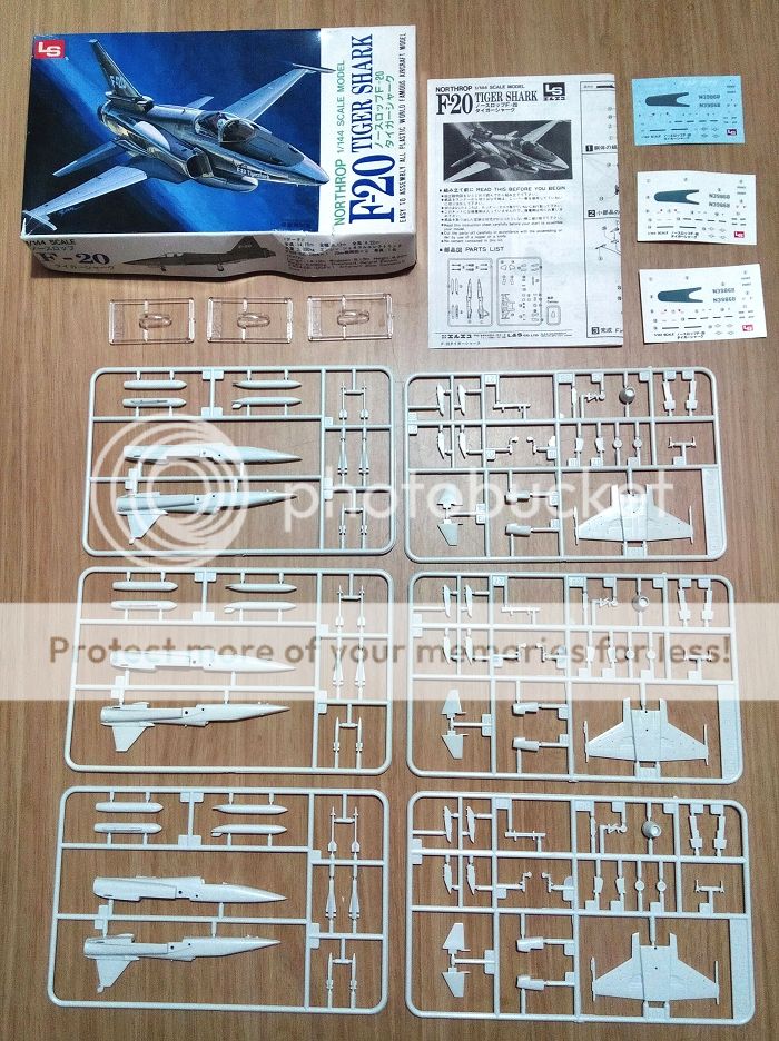 Tigershark quadruple build - Completed - F-5 Single Type Group Build ...