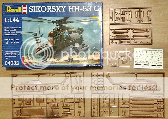 Revell 1/144 HH-53C Super Jolly Green Giant. - Vietnam II Group Build ...