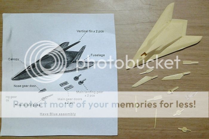 Anigrand Craftwork 1/144 Lockheed Have Blue - Completed - Non Injected ...