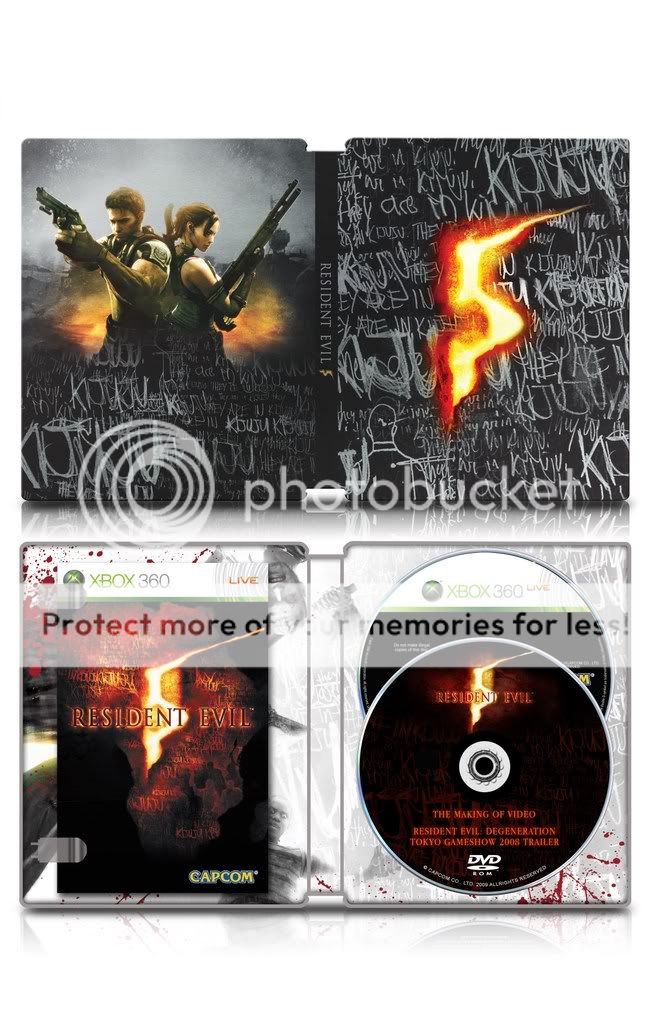 Capcom Shows Pics of Resident Evil 5 Collector's Edition Pack