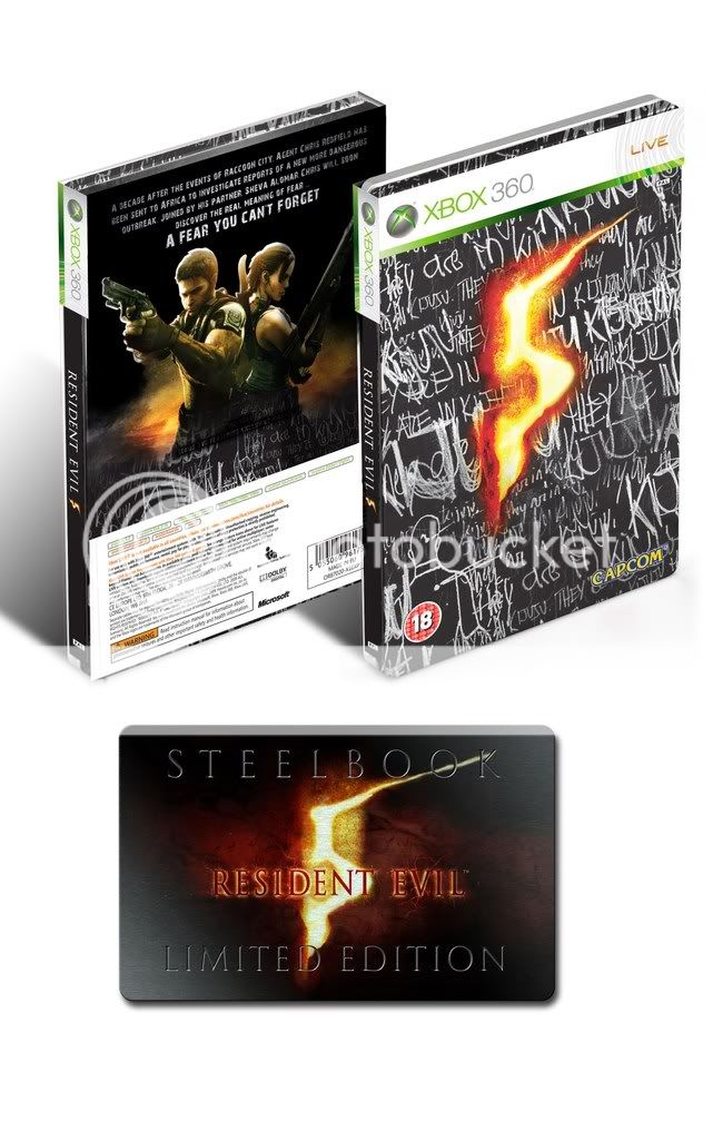 Capcom Shows Pics of Resident Evil 5 Collector's Edition Pack