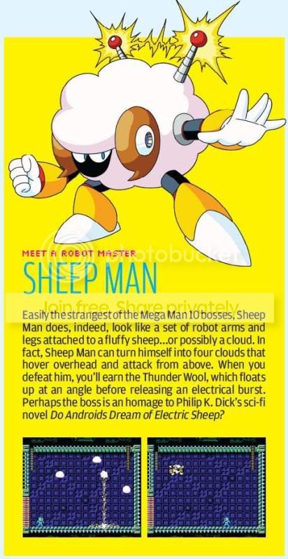 Megaman 10 Trailer, Robot Masters Silhouettes and Stages