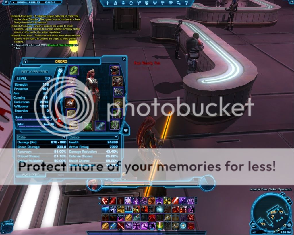 My assassin tank Mitigation - Shadow / Assassin - SWTOR | Forums