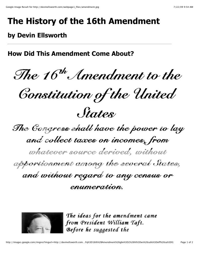 16th Amendment Pg 1 Photo by Z63Nf32HuKC0CI3e | Photobucket